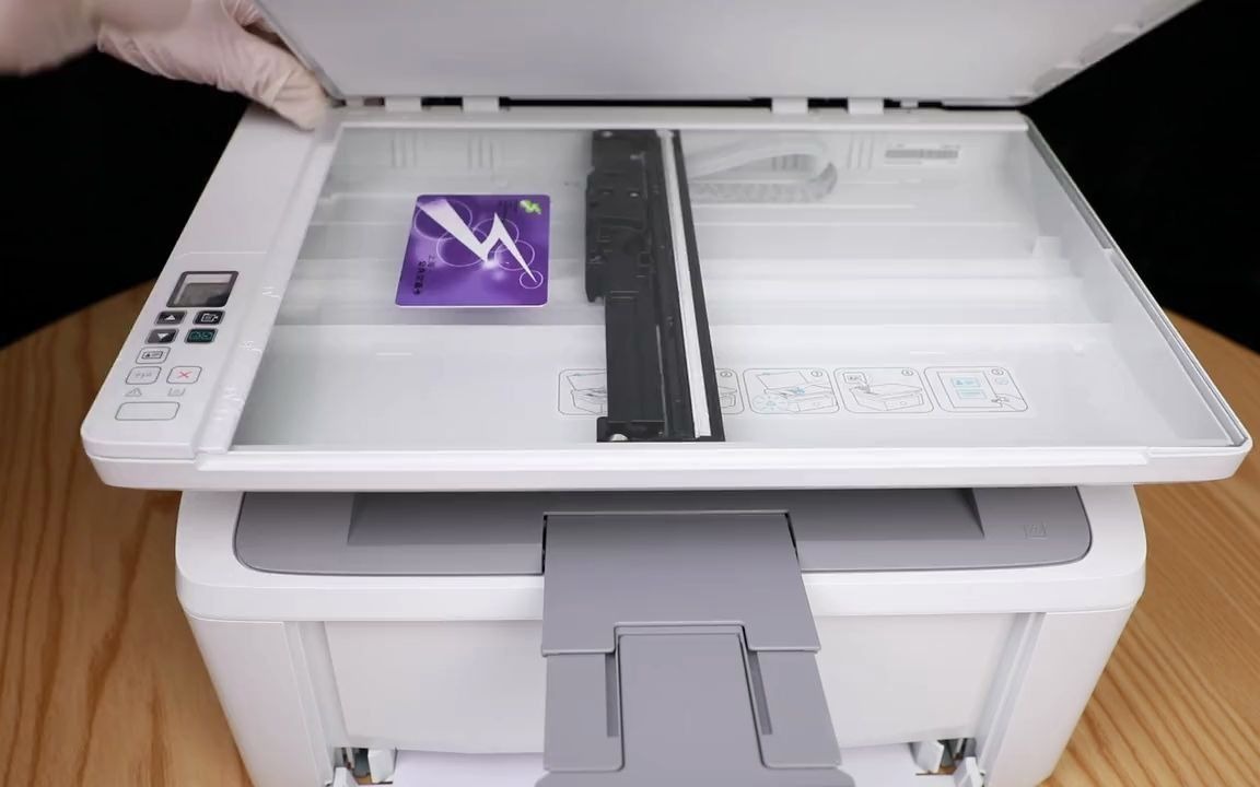 惠普M30w 打印机证件ID复印教程