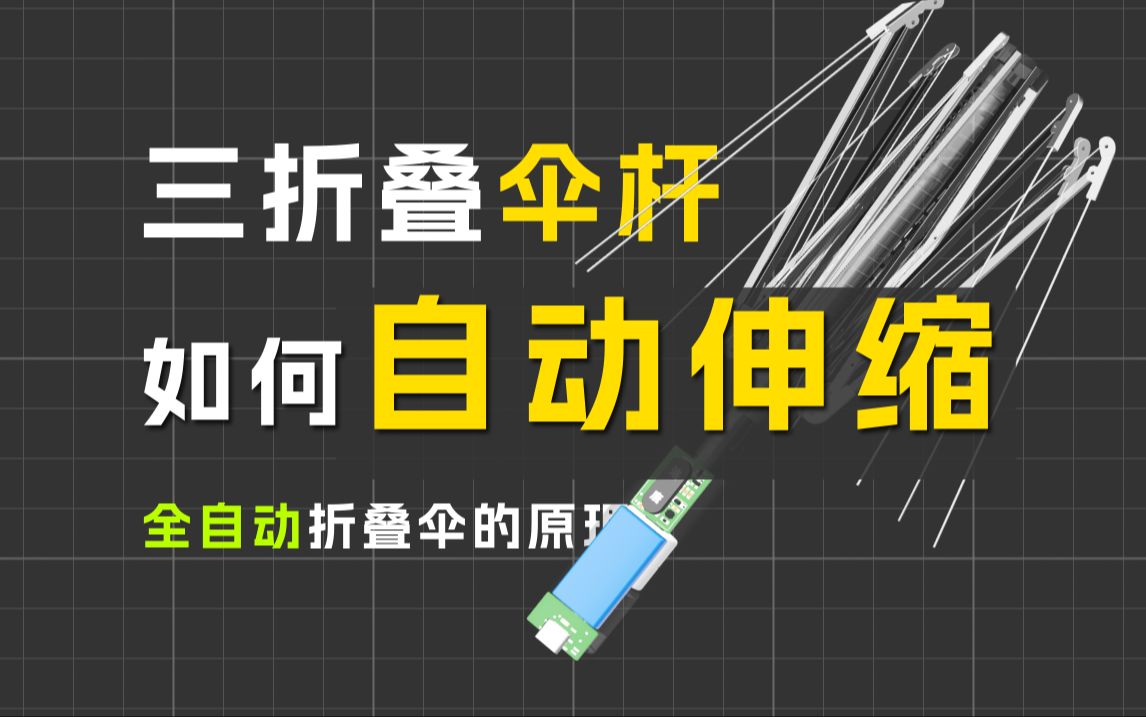 【科普】伞杆如何自动伸缩?