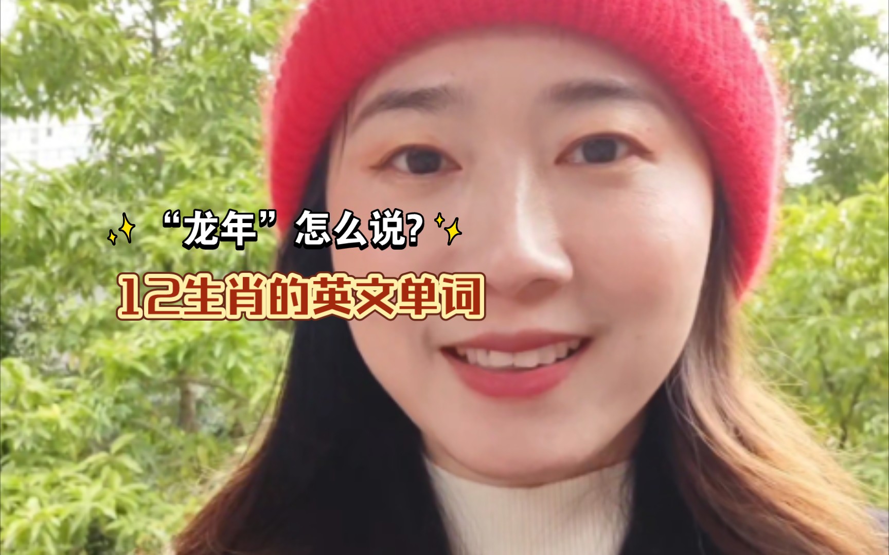 “龙年”怎么说呢?快来学习12生肖的英文单词。