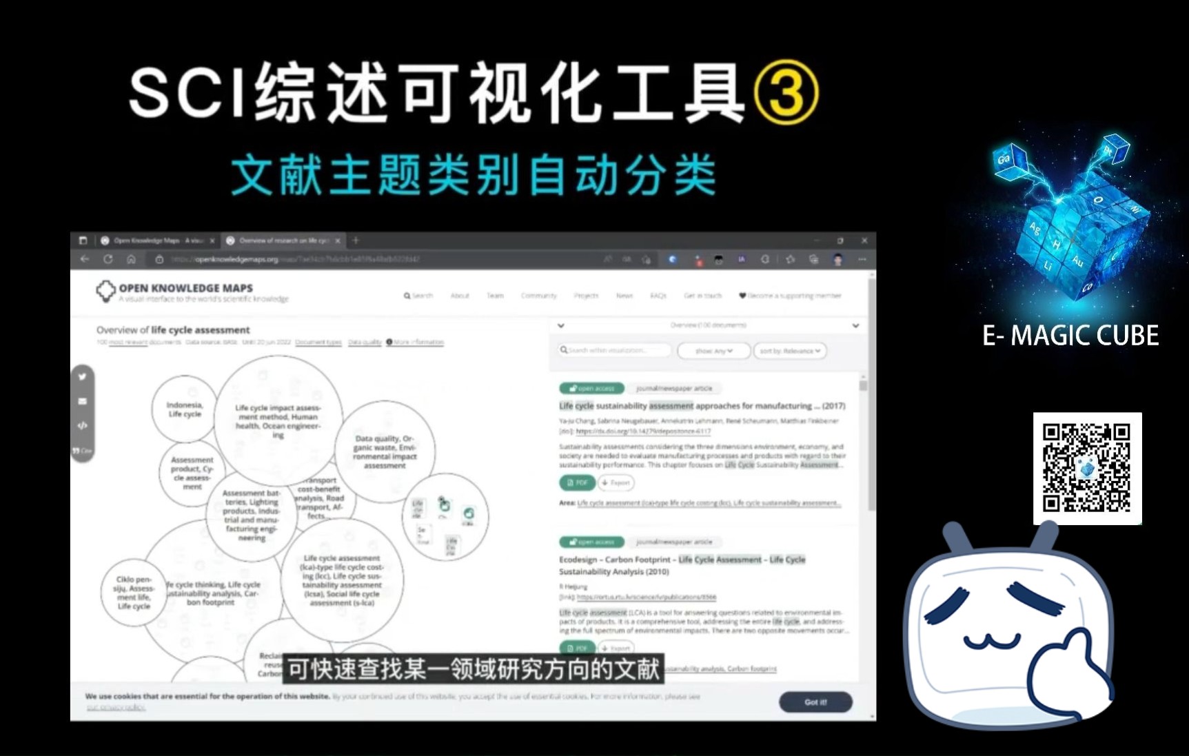 【科研工具】SCI综述可视化工具,文献主题类别自动分类。