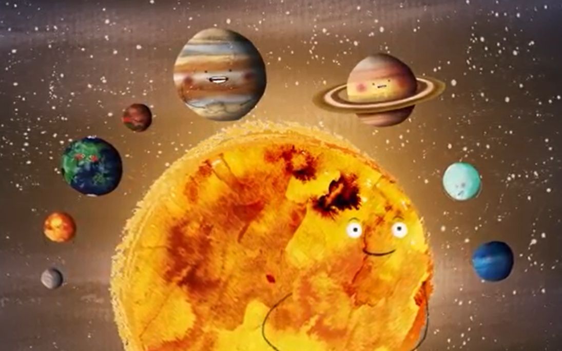 英文儿歌:行星之歌 - The Solar System Song