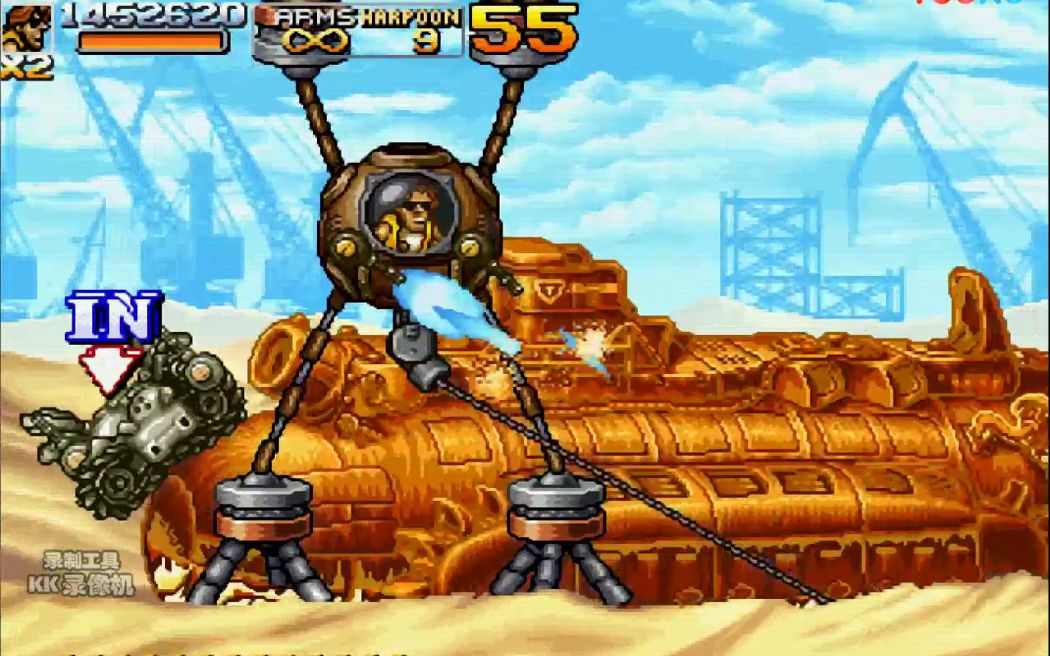 SNK街机·合金弹头5·2019hack之新·关卡敌兵重置·召唤载具·版 ...