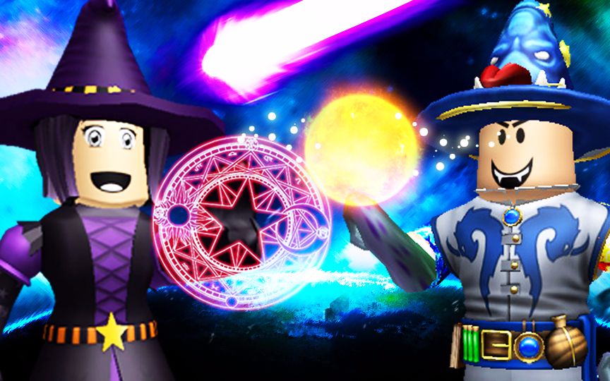 【小熙&屌德斯】Roblox法师模拟器 最强法师兄妹!使用黑暗魔法时间...