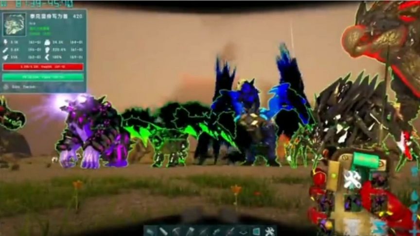 方舟AG重生龙模组 玩家能制作的终极龙 今晚都聚集于此 今晚毕业