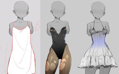 【漫画教程】绘画中人体与衣服褶皱的关系是怎样的?如何画好衣服...