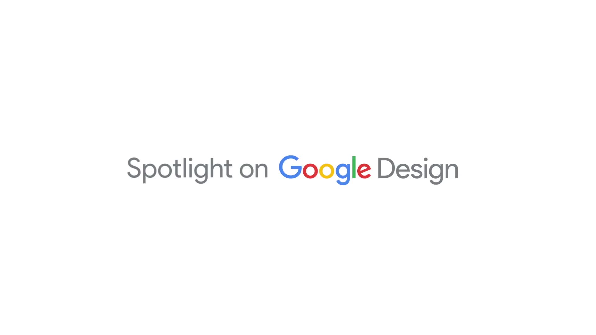 Google 设计师们聊设计文化