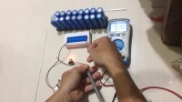 18650利用三用电表测量内阻的方法