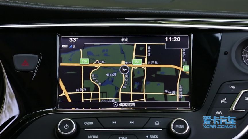 2018款 别克昂科威 导航系统展示