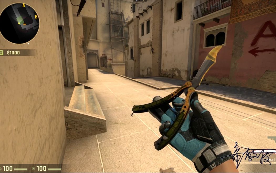 CS:GO在职业比赛上常见的刀具 【蝴蝶刀篇】