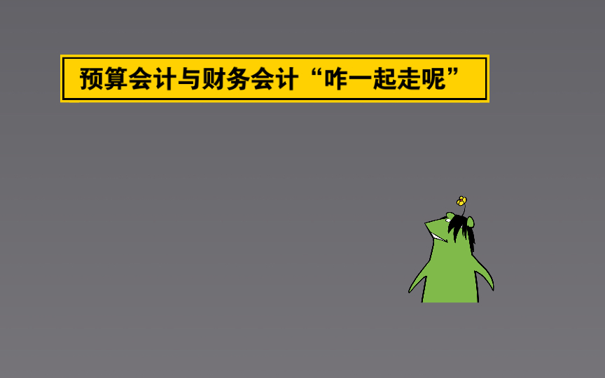 预算会计与财务会计的融合