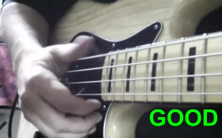 贝斯Slap击勾弦入门课,练成大拇指神功先从这一步开始