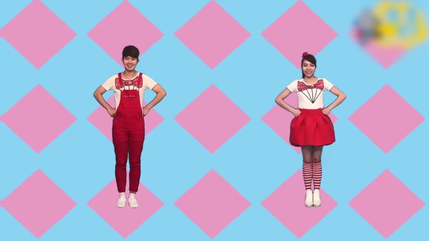 幼儿律动舞曲《如果感到幸福你就拍拍手》亲子舞蹈