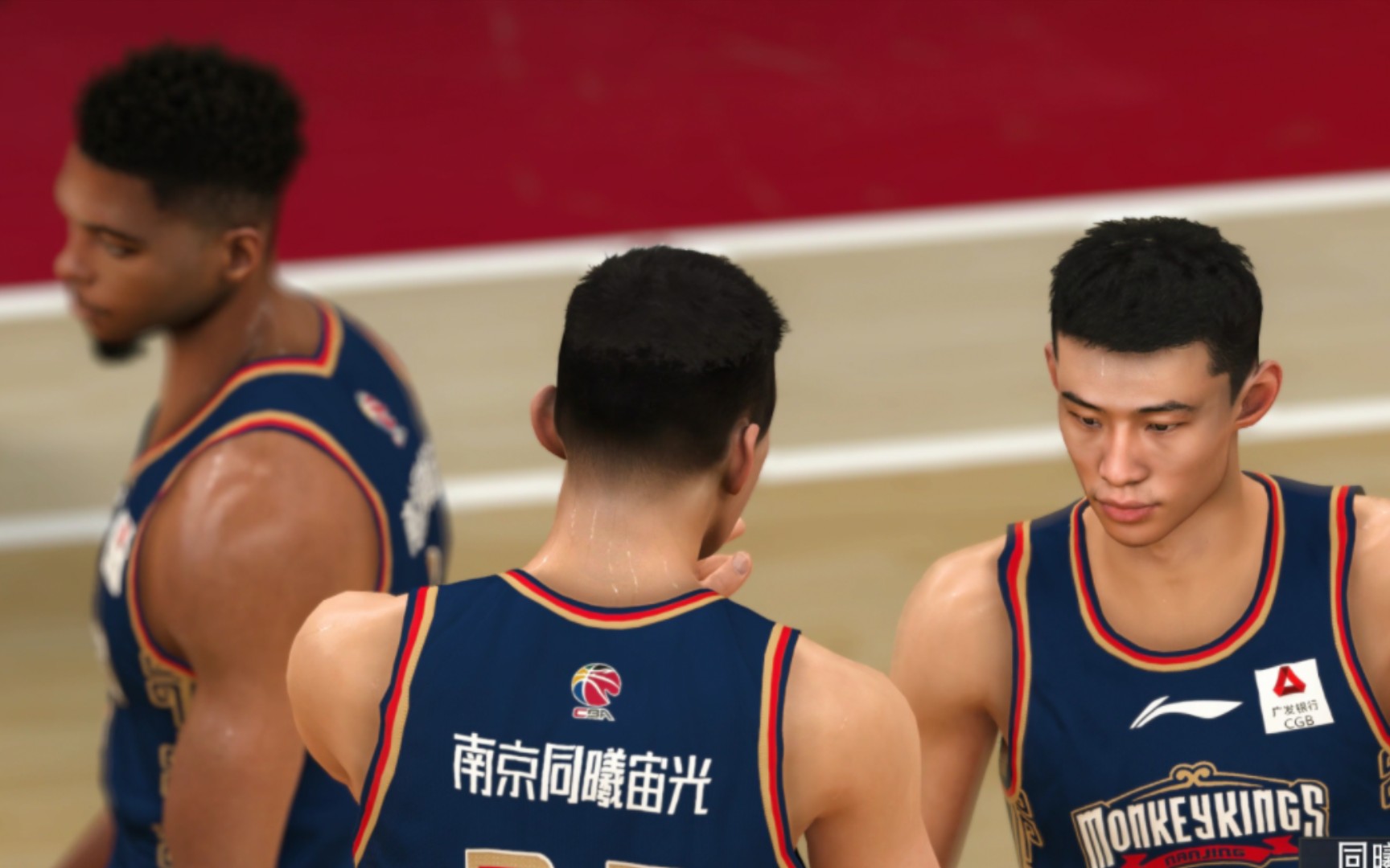 胡乱模拟系列,用NBA2K23模拟CBA,北京北控VS南京同曦宙光,最后一节