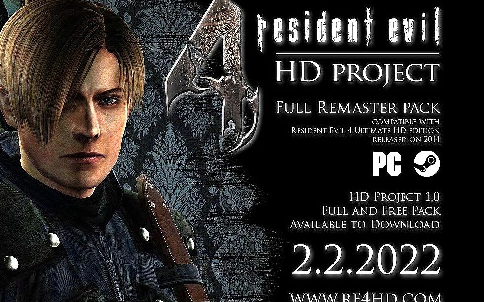 【Steam游戏1440p@60帧】《生化危机4HD民间高清Project 1.0 正式...
