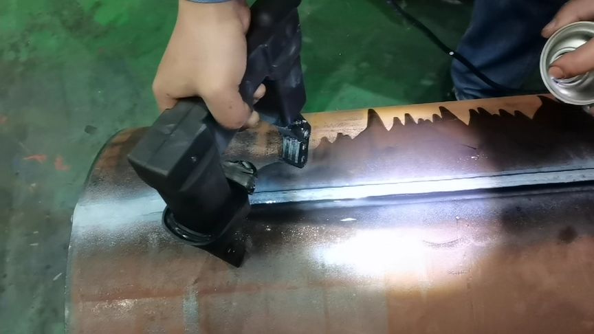 焊缝磁粉检测