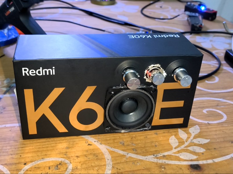 红米k60e自制成功放,灵感来源于 AldarN up主