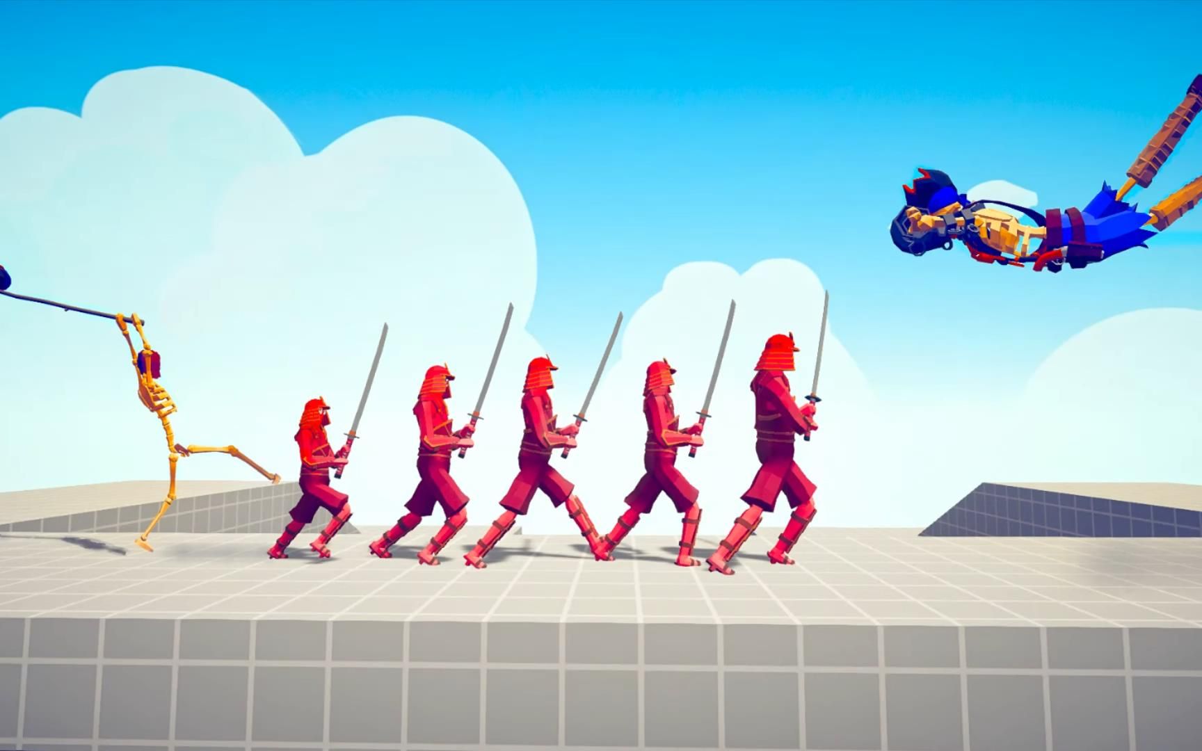 全面战争模拟器:鬼畜战斗,流亡海盗和破壁者VS每5个单位!