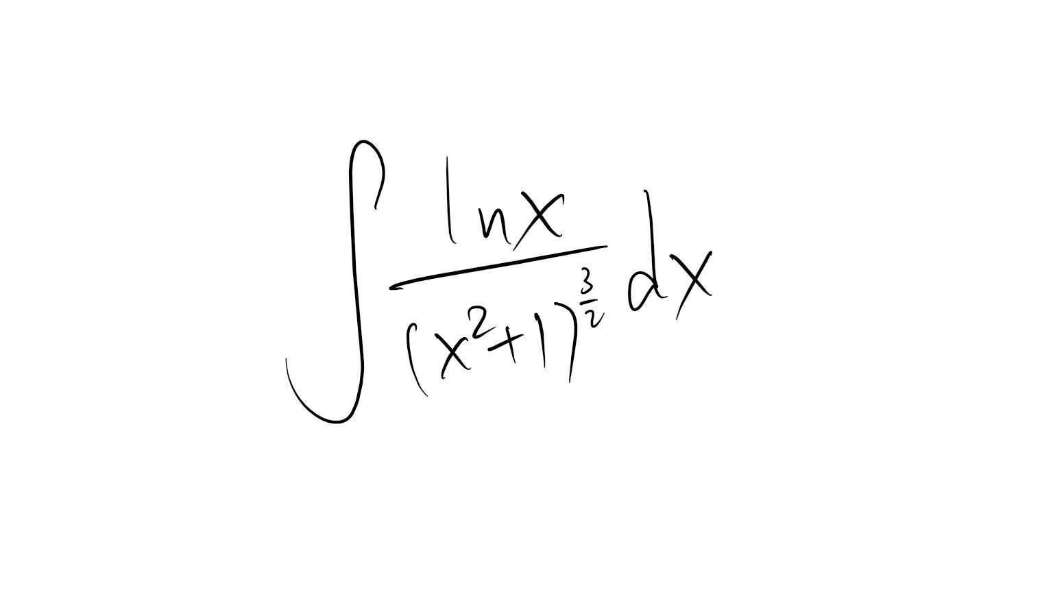 每日一题028(混合型函数不定积分复习)