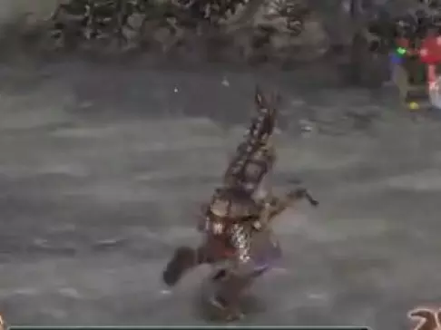 真三国无双4-吕布武器拿法