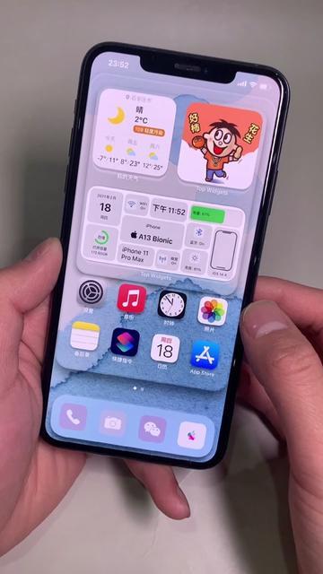 .切换主题,看惯了iOS原生图标,偶尔换一下很新颖 ip