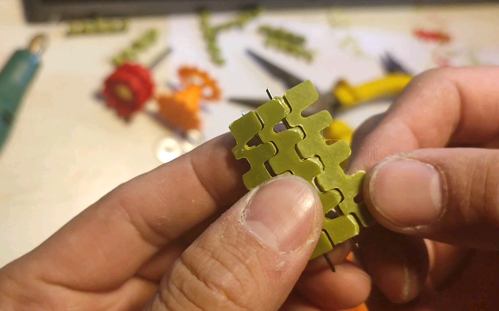 小树corexy3D打印机制作8通道遥控中国59式坦克第n+9天-履带新的...