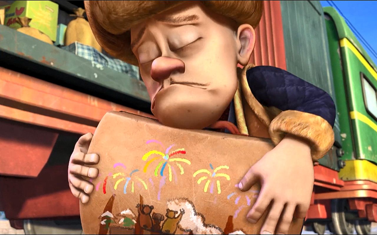 《熊出没》评分最高的一部,为了光头强二头熊连命都可以不要