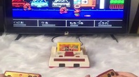 ...老式黄卡任天堂双人无线手柄怀旧经典款卡带电脑家用游戏机高清版