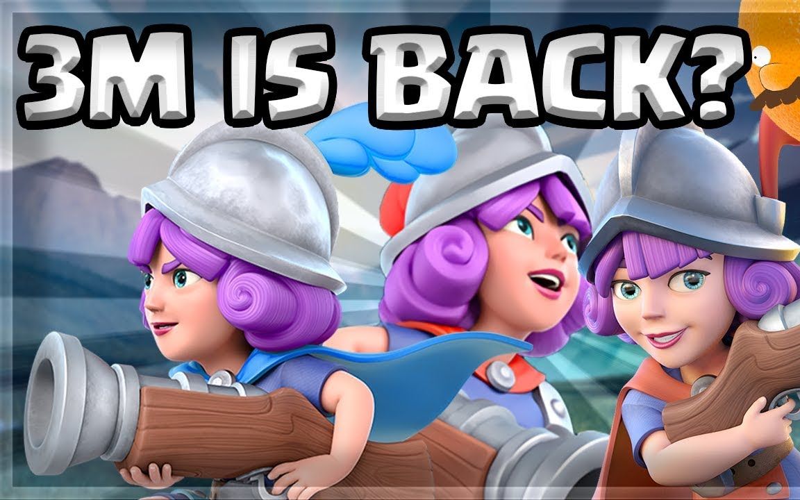 【皇室战争】【OJ系列】2019年5月平衡性調整 三枪回归?中文字幕 ...