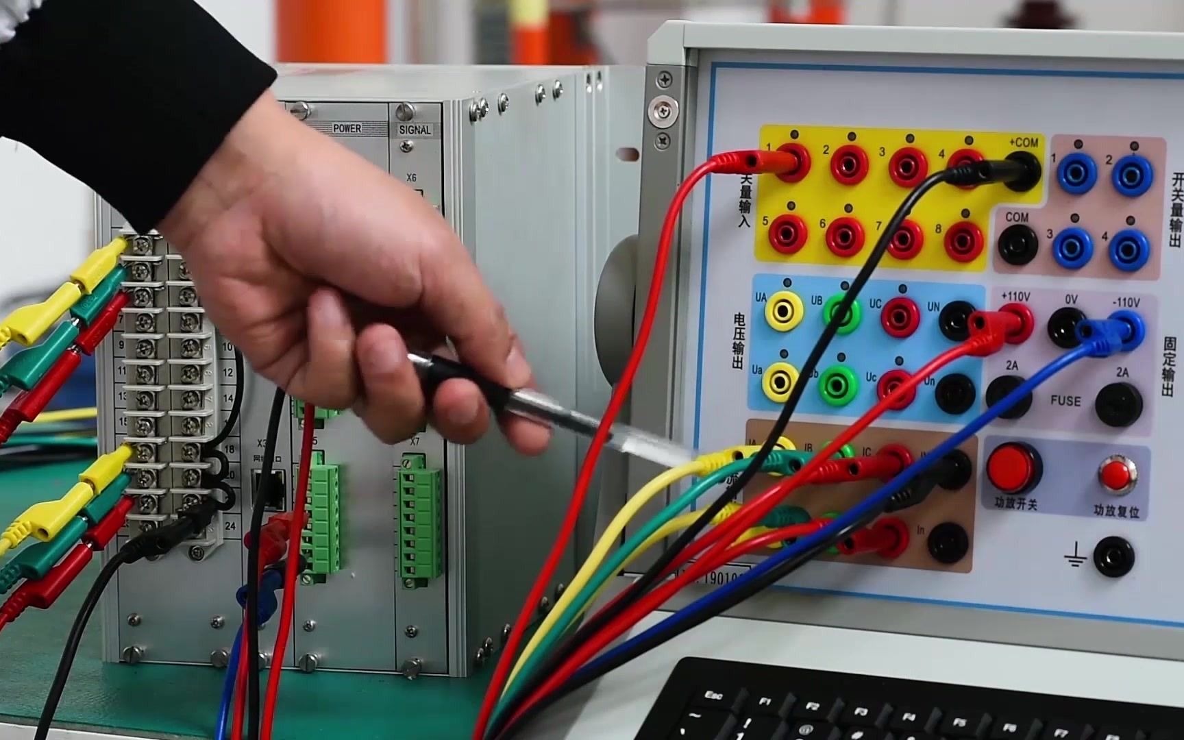 【华天电力】微机继电保护测试仪6U+6I,可对传统的各种继电器及保护...