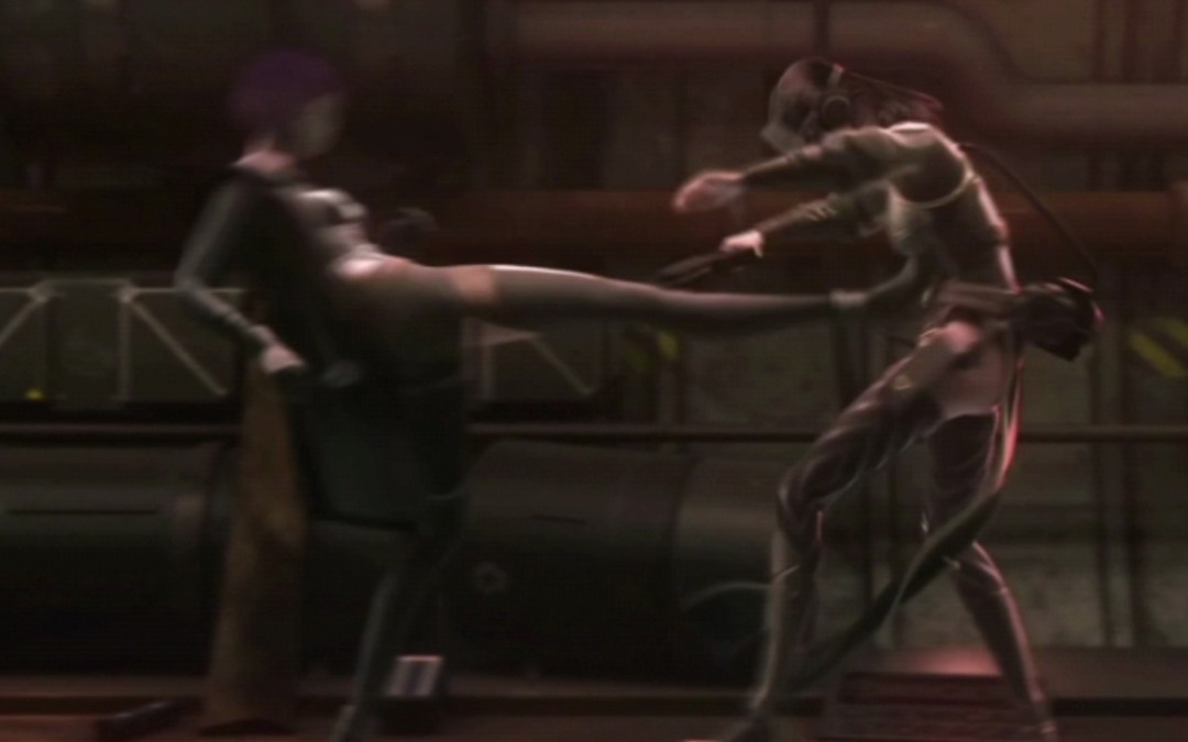 4亿播放量的灵笼,真人对打混剪