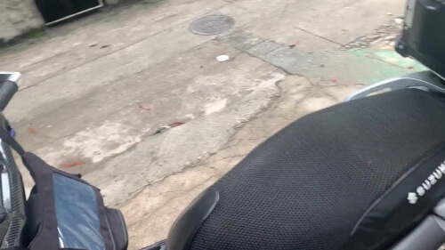 太阳能摩托车胎压监测器气压表无线外置踏板电动车机车轮胎检测仪