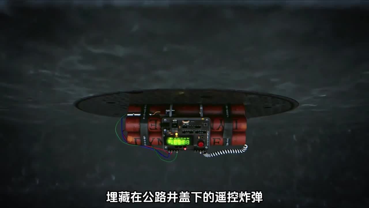动画模拟总统车队出行配置和路上的危机四伏