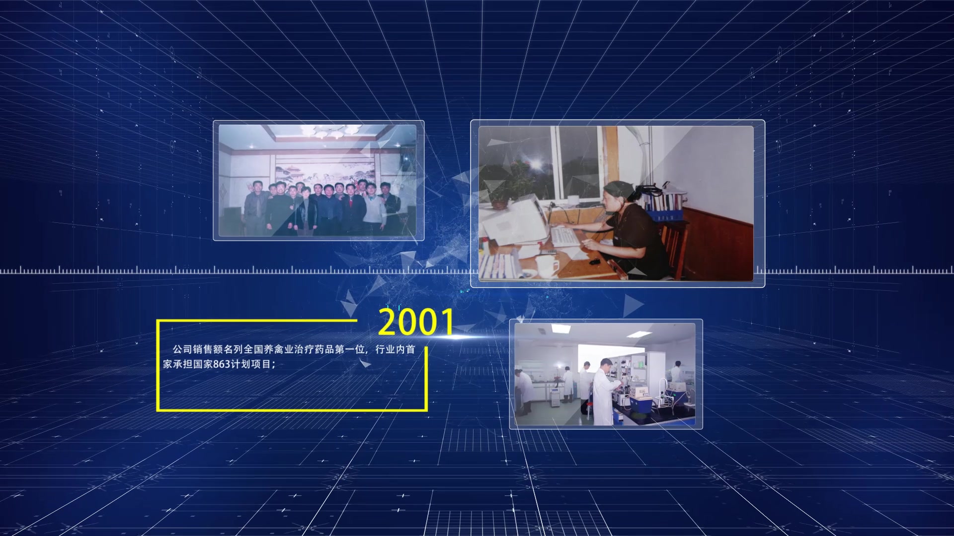 企业发展历程图文展示介绍