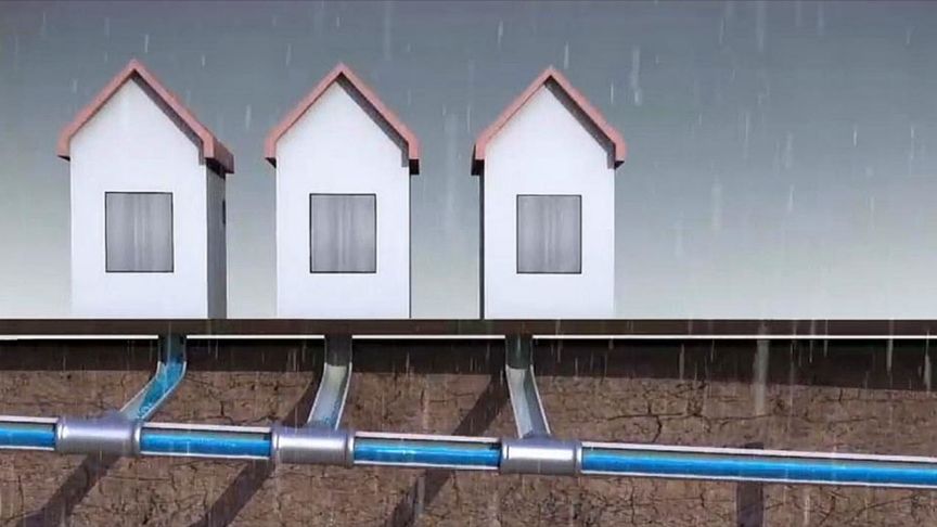 德国排水系统到底有多厉害?3D模拟全过程,难怪德国不怕下暴雨