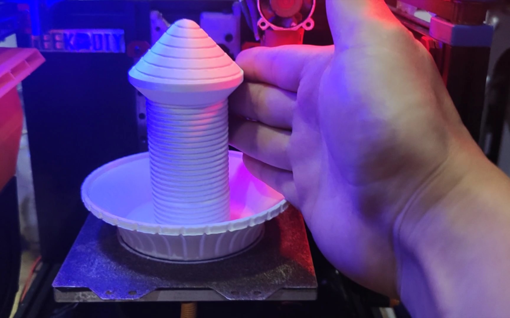 3D打印螺旋伸缩剑,以失败告终