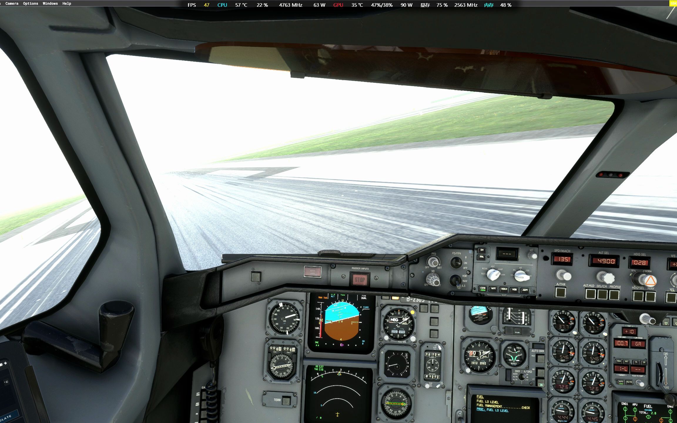 首飞翻车!微软模拟飞行A310在Land3中的神奇Bug!