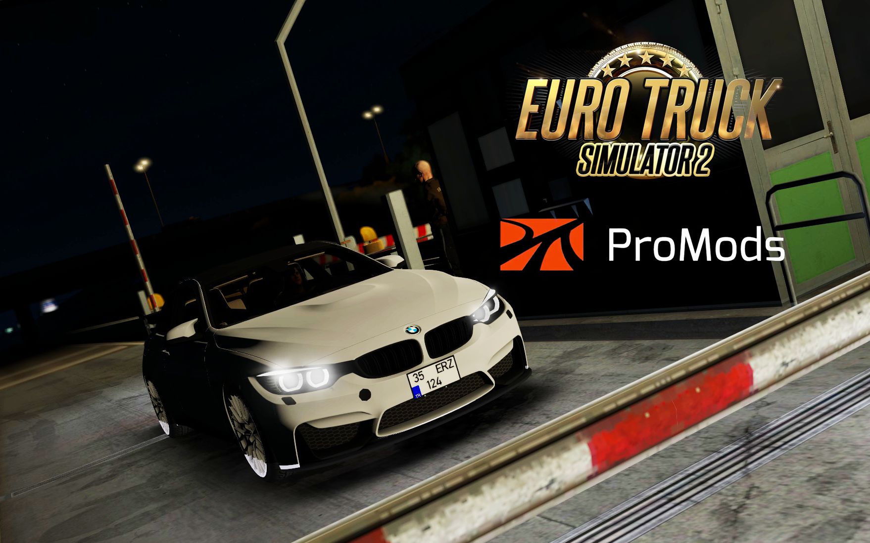 【欧洲卡车模拟2】宝马M4 体验阿尔卑斯山脉山路 瓦杜兹——米兰