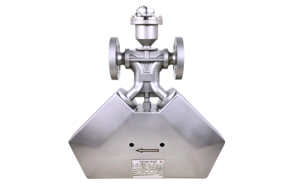 科氏力质量流量计--可直接测量液体的质量流量,密度及温度