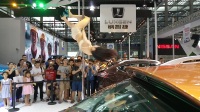 2017深港澳车展,钢管舞表演