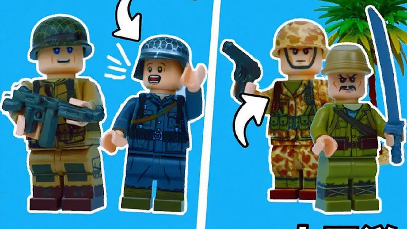 我用乐高重现了第二次世界大战!