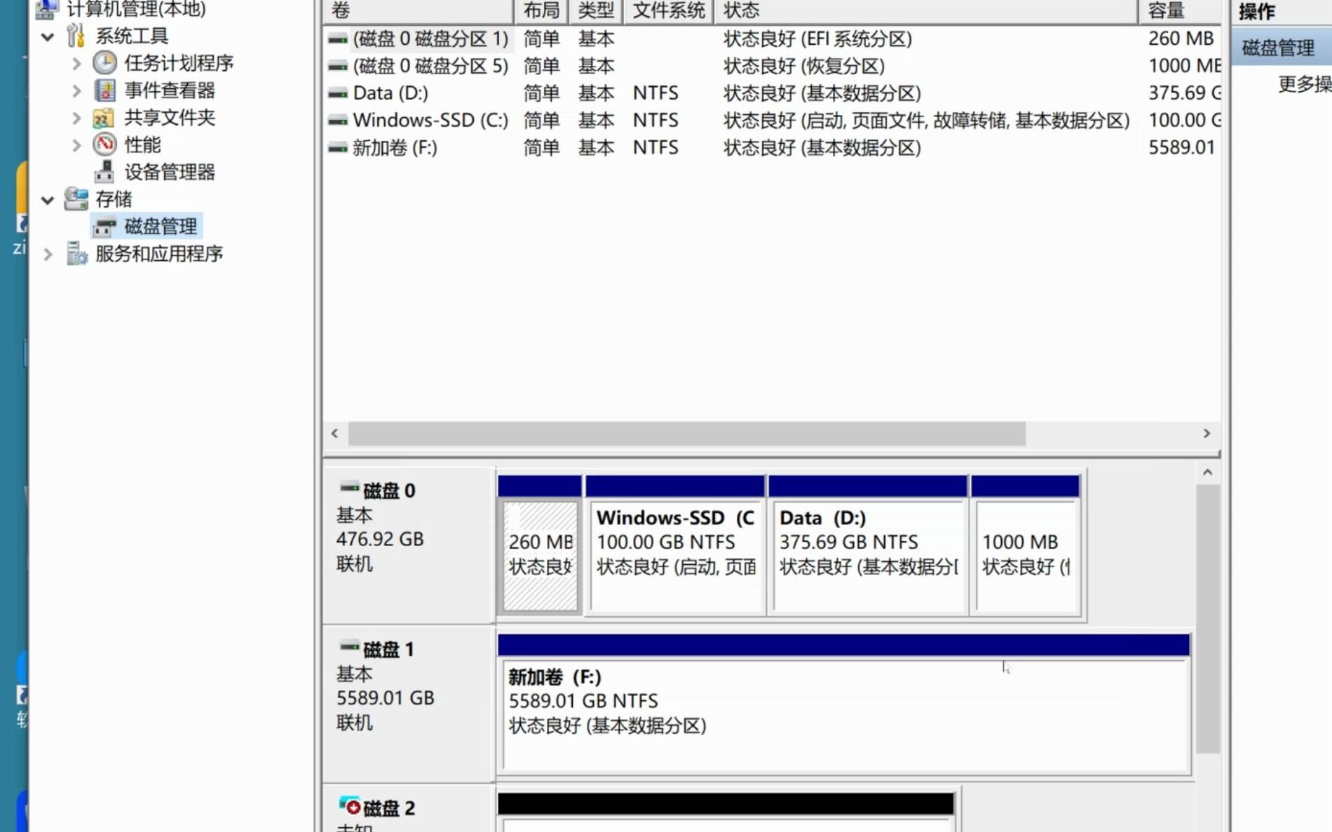 6-8 磁盘必须经过初始化，逻辑磁盘管理器才能访问，这种情况怎么办