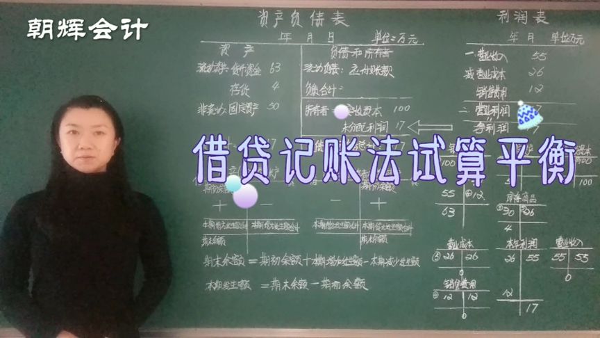 #初级会计实务# #借贷记账法# #试算平衡# #发生额# #余额#