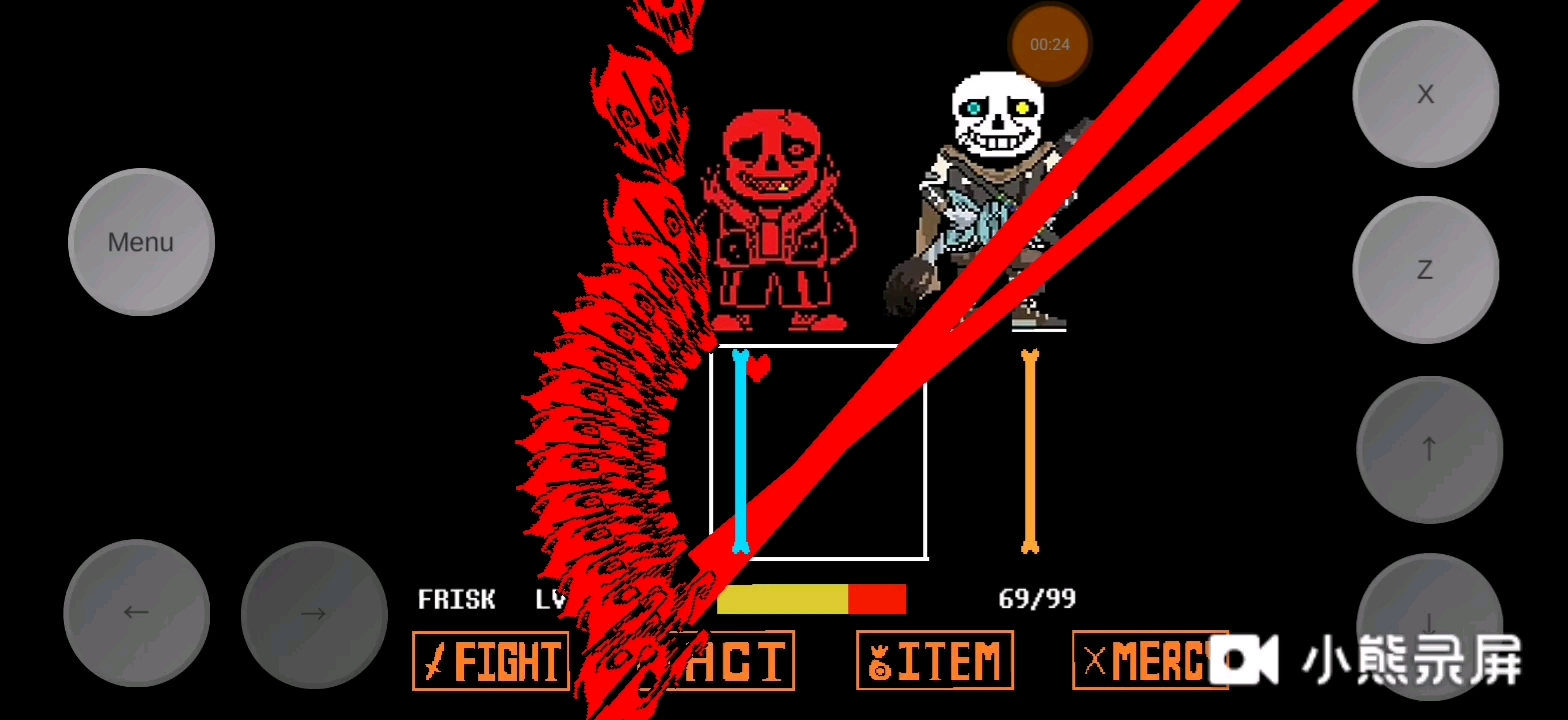 Ink sans模拟器通关两药过