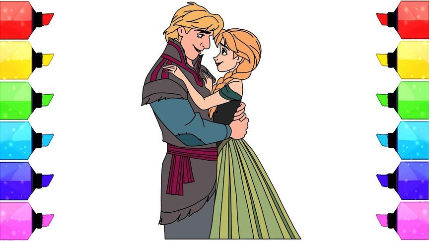 亲子简笔画:漂亮的公主和帅气的王子