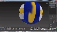 3D模型贴图写实展示制作案例-排球