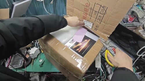 再也不怕主板维修看不清元件了,高清显微镜开箱安装