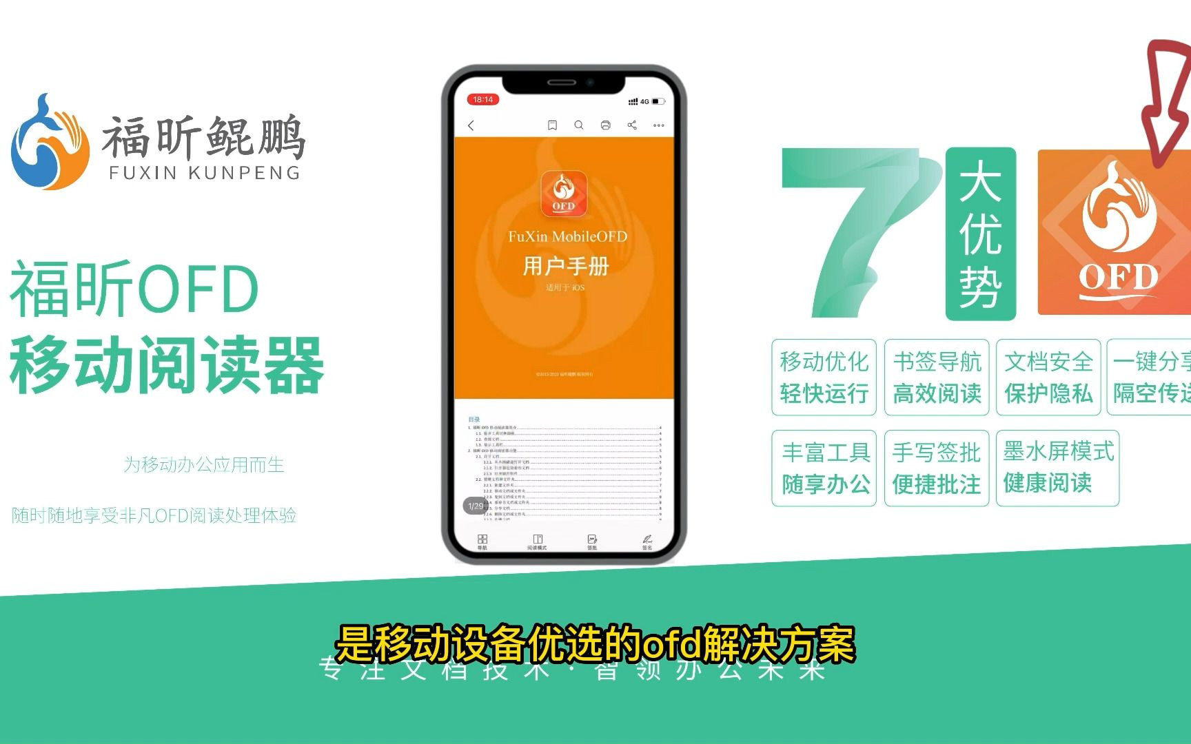 解救电脑前的你!福昕OFD移动阅读器