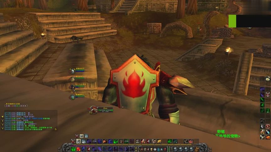 wow魔兽怀旧服,一个傻子是怎么玩魔兽的