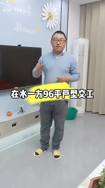 在水一方96平户型交工