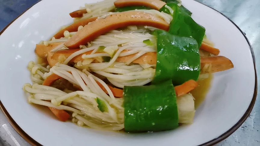 金针菇的神仙吃法,做法简单又下饭,快学起来吧!